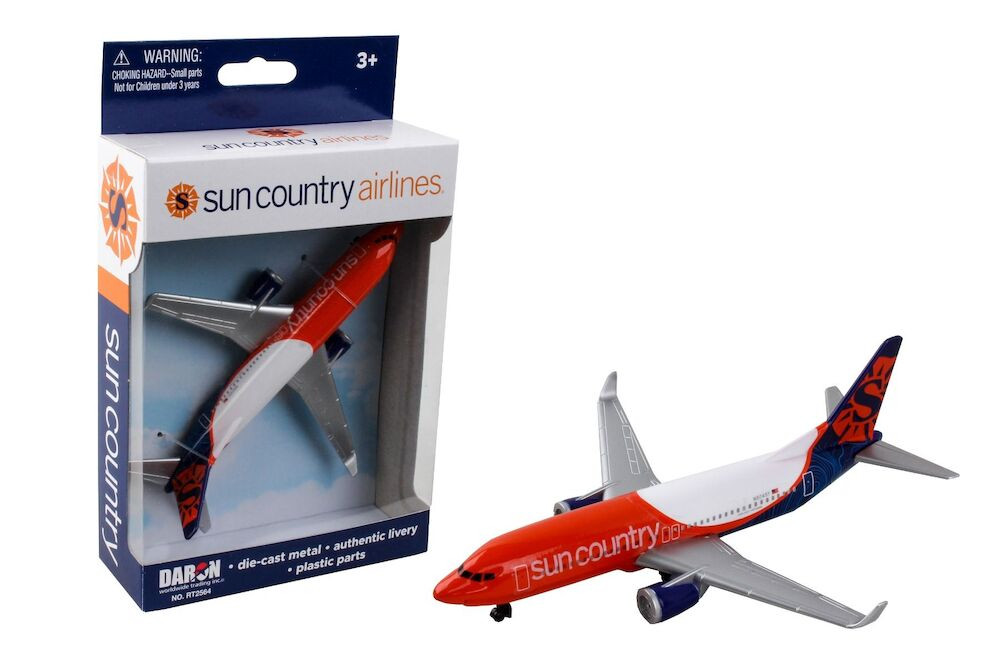 Sun Country B737 Plane for Airport Playset RT2564